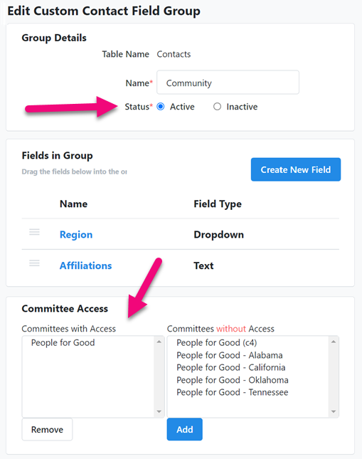 Overview: Custom Fields