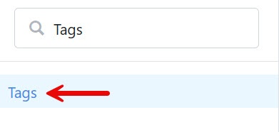 How do I create Tags?
