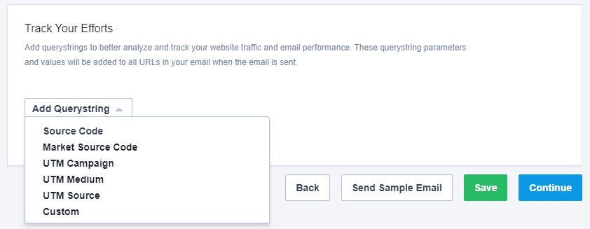 How do I use query strings?