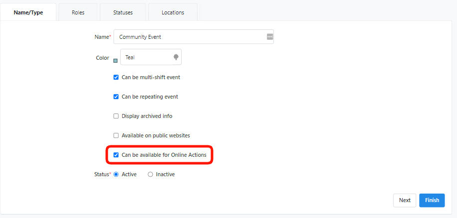 How do I create an Event Signup Form?