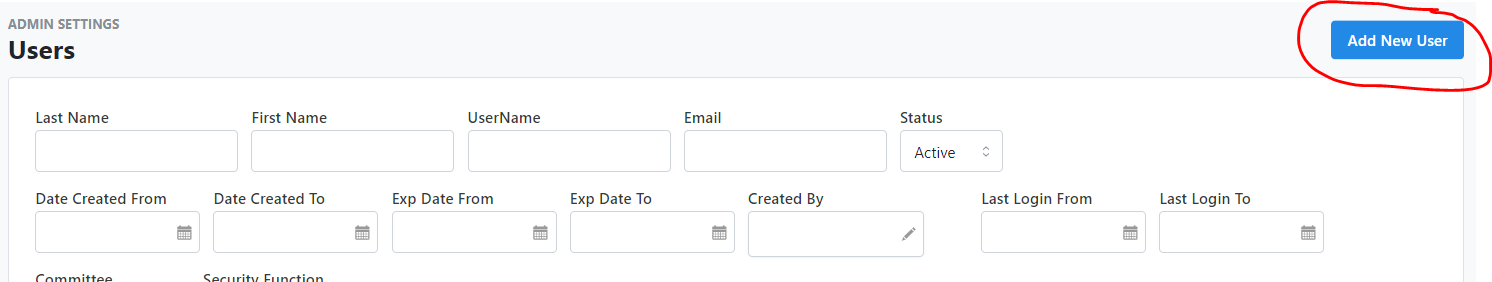 Creating User Accounts