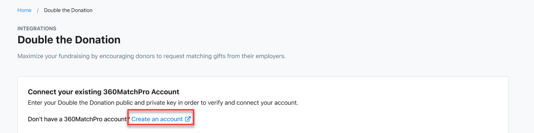 How To: Set Up Double the Donation Integration for Employer Matching