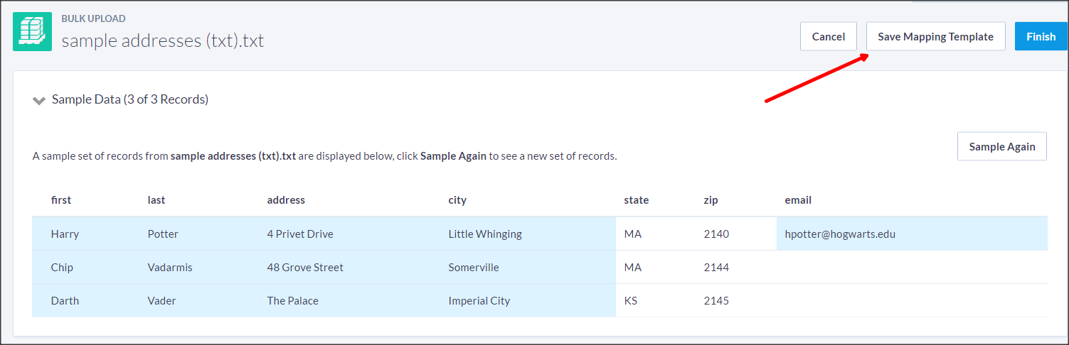 How to: Use Bulk Upload Templates