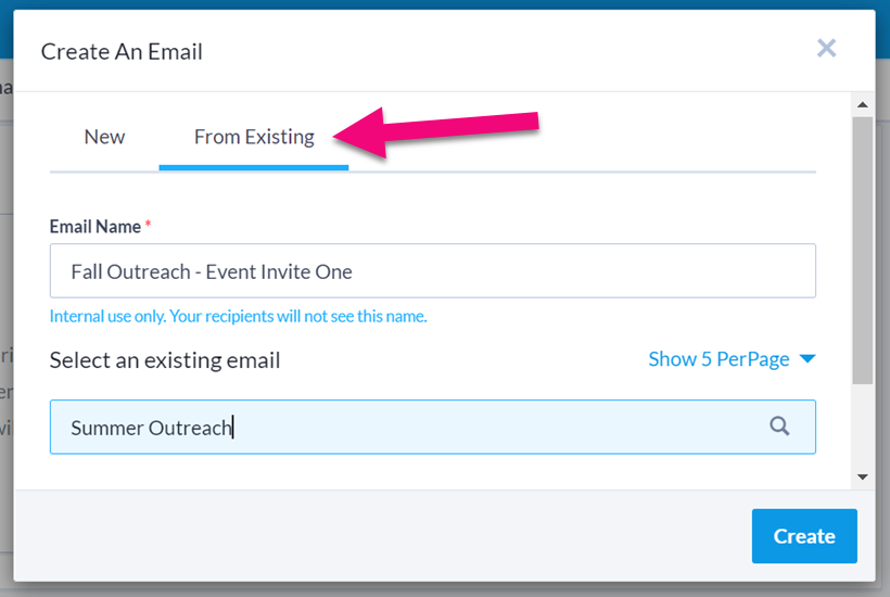 How to: Create and use Targeted Email Groups