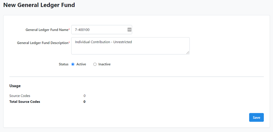 How to: Use General Ledger Funds and Cost Centers