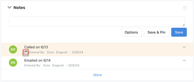 How To: Create Pinned Notes