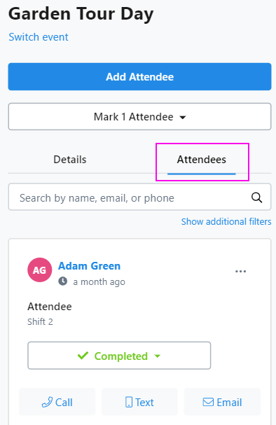 How to: Use Event Attendee Check-In for non-ticketed events