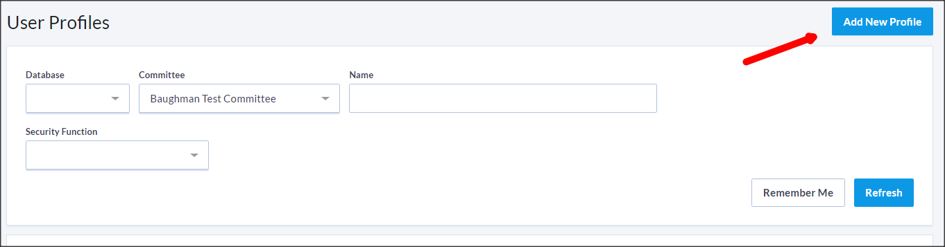 How to: Create or use User Profiles in EveryAction
