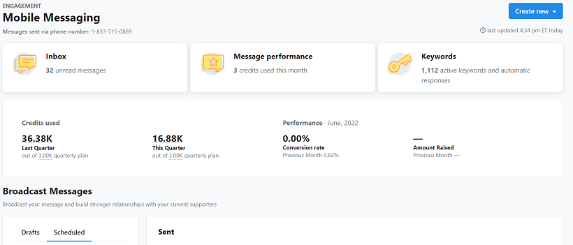 How to: Use Mobile Messaging