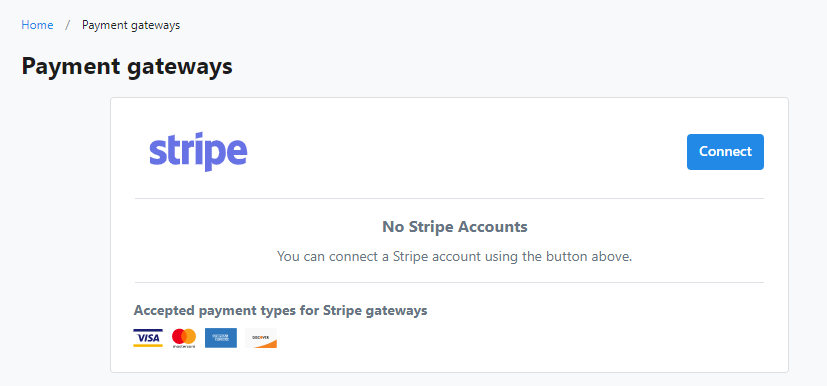 How do I set up Stripe Connect in EveryAction?