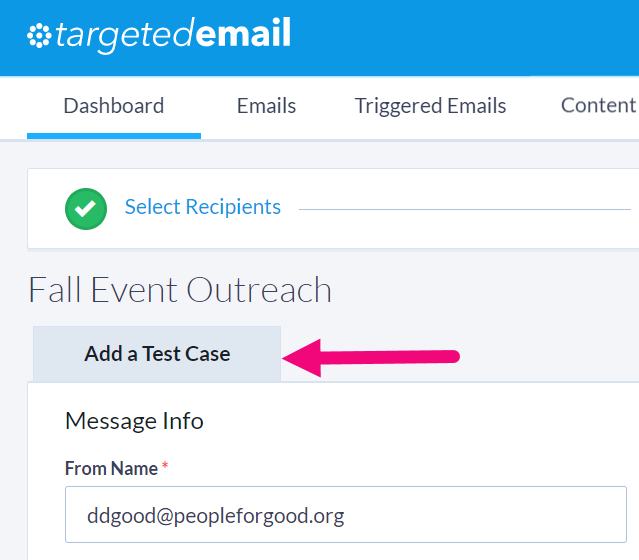 How to: Create and send A/B testing emails