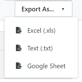 How do I manage, export, and take actions on Reports?