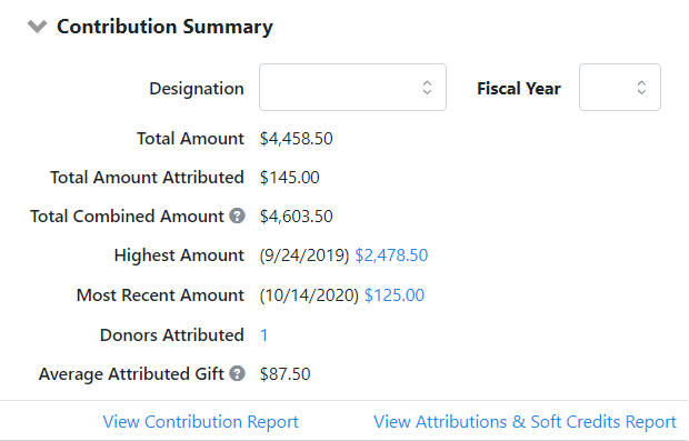 Understanding how to add and report on Contributions in EveryAction
