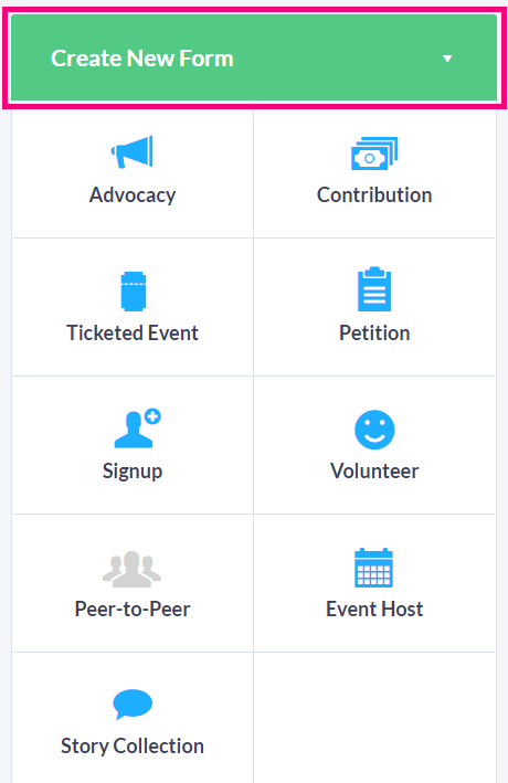 How to: Use Design in Online Actions forms and pages
