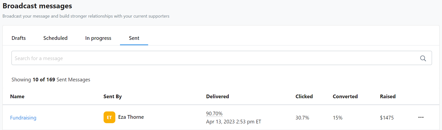 How to: Track results with Mobile Messaging