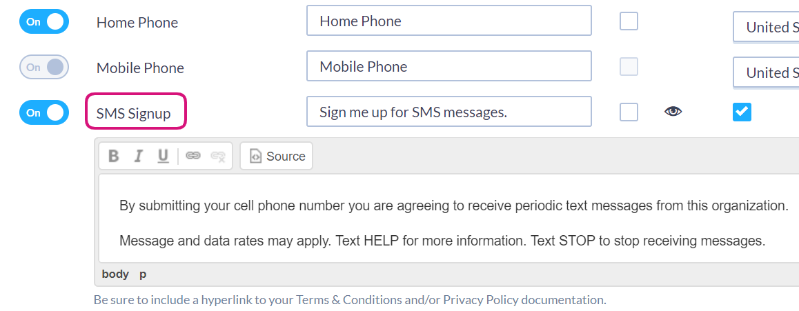 How to: Manage SMS opt-ins for Mobile Messaging