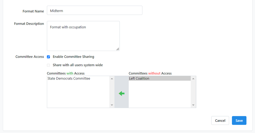 How to: Create a MiniVAN Format