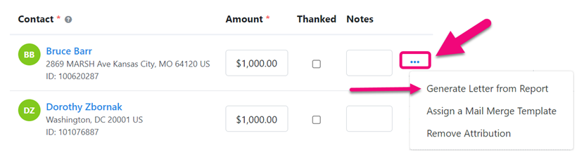 How to: Generate letters using Mail Merge