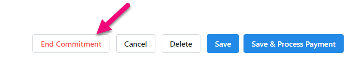 How to: Change or end a recurring commitment