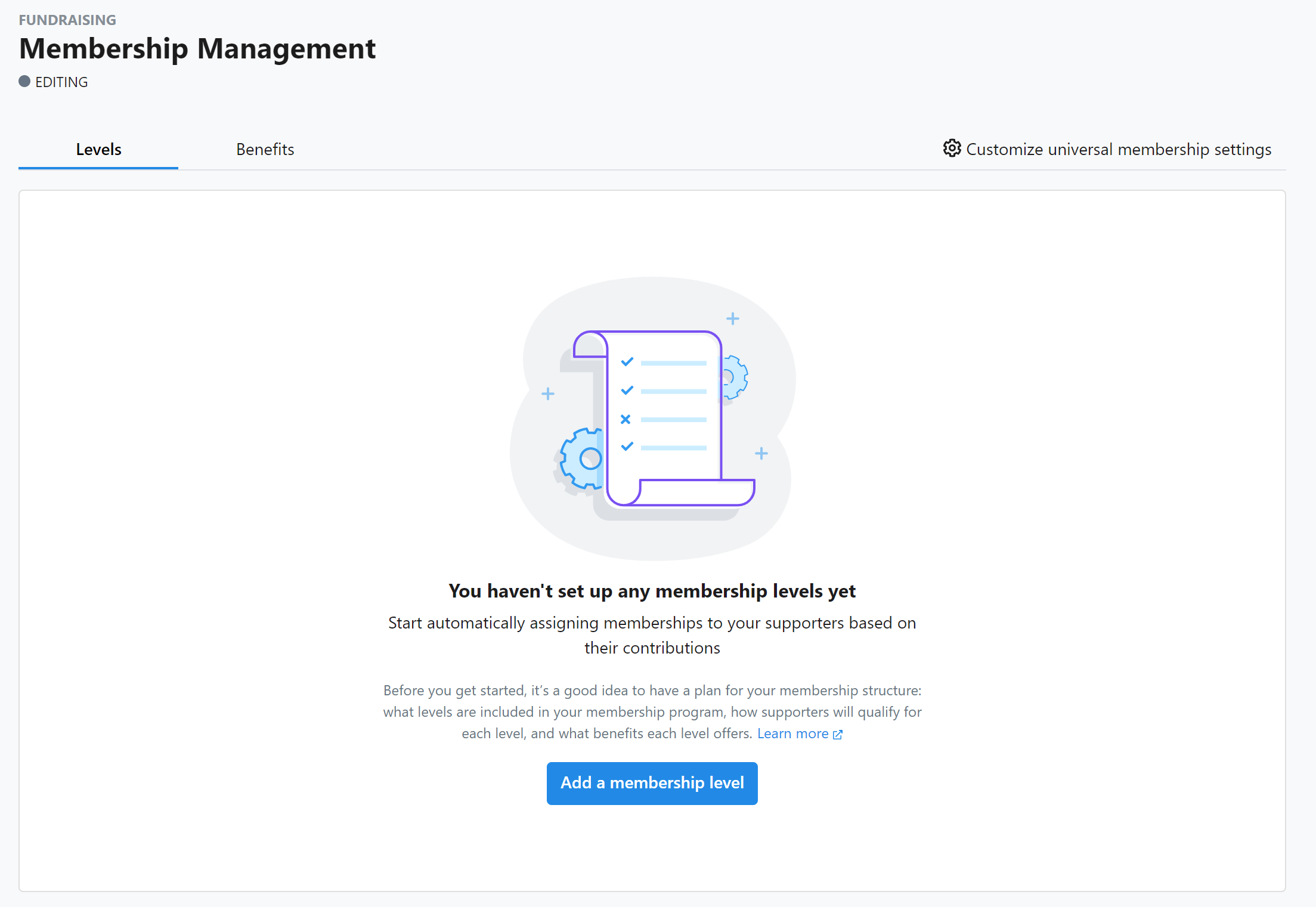How to: Set up your membership management program