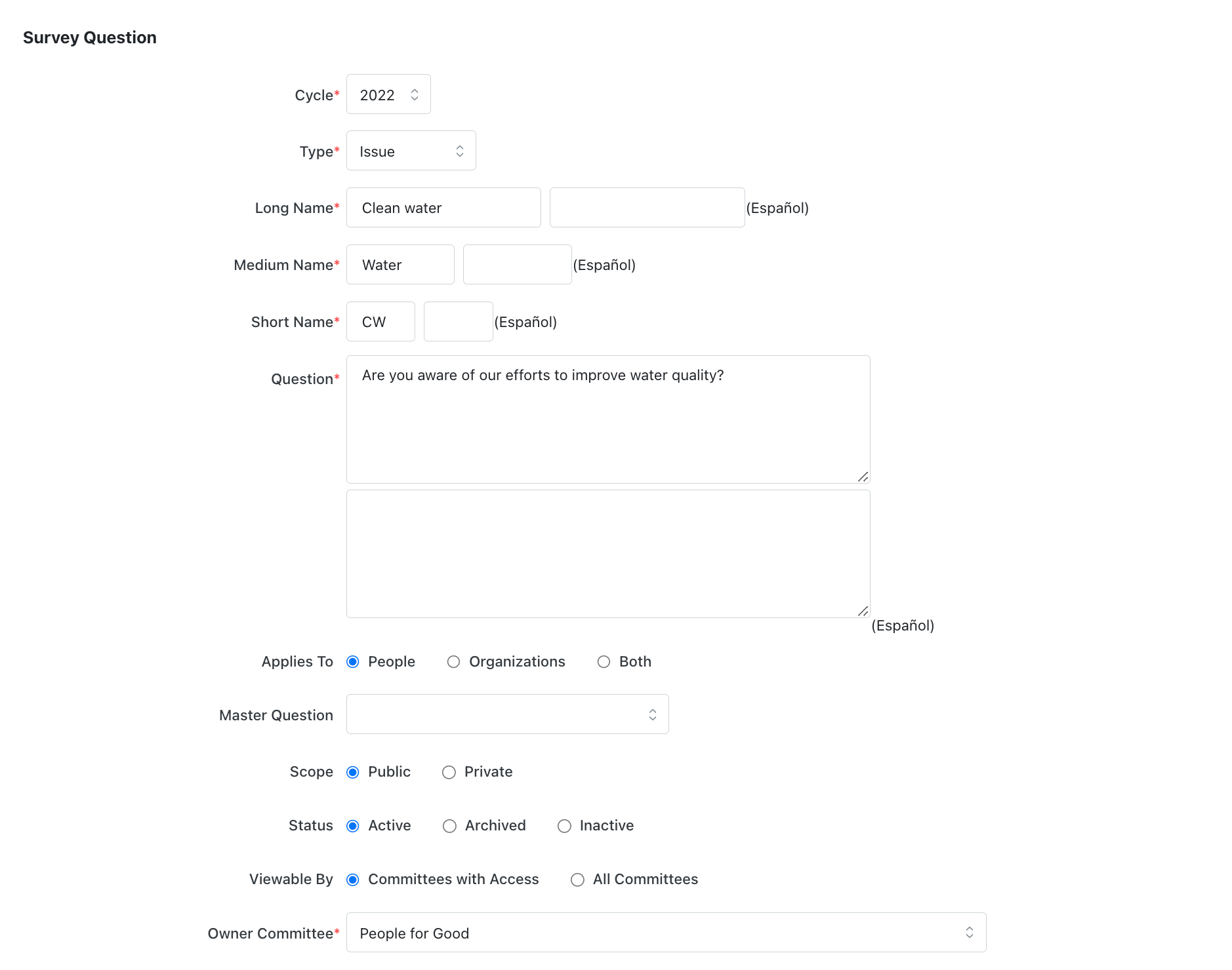 How to: Use Survey Questions