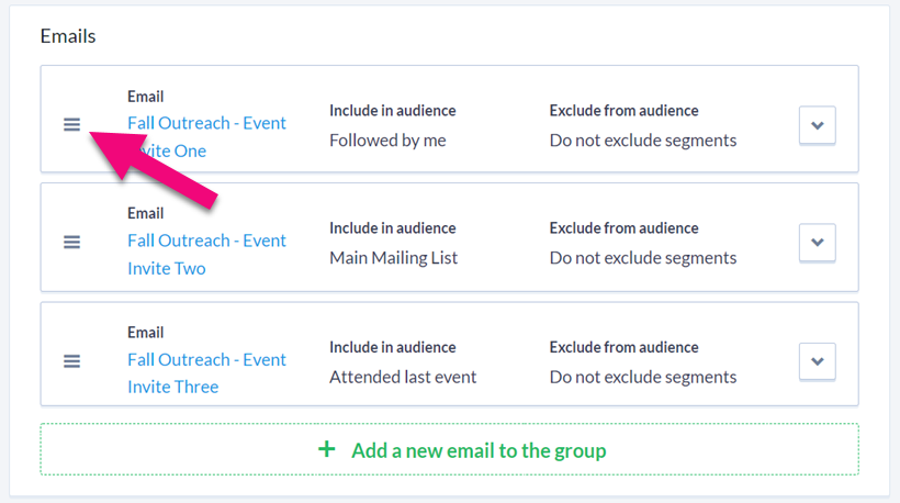 How to: Create and use Targeted Email Groups