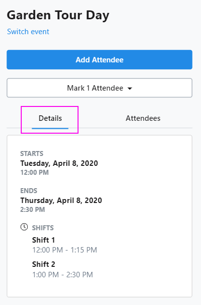 How to: Use Event Attendee Check-In for non-ticketed events