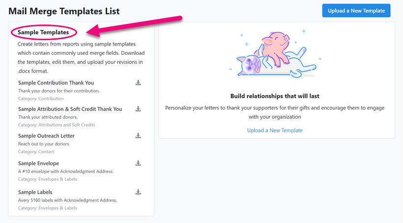 How to: Create Mail Merge Templates