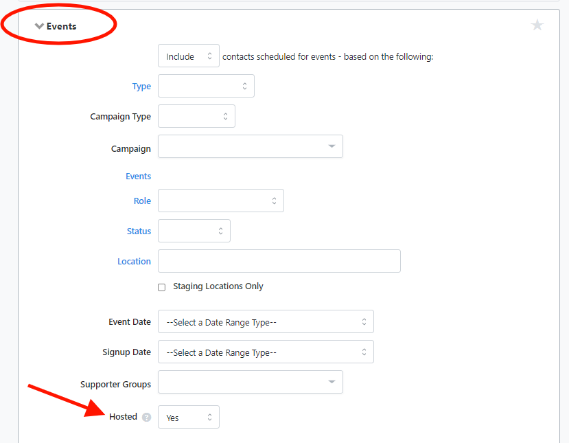 How to: Manage hosted events